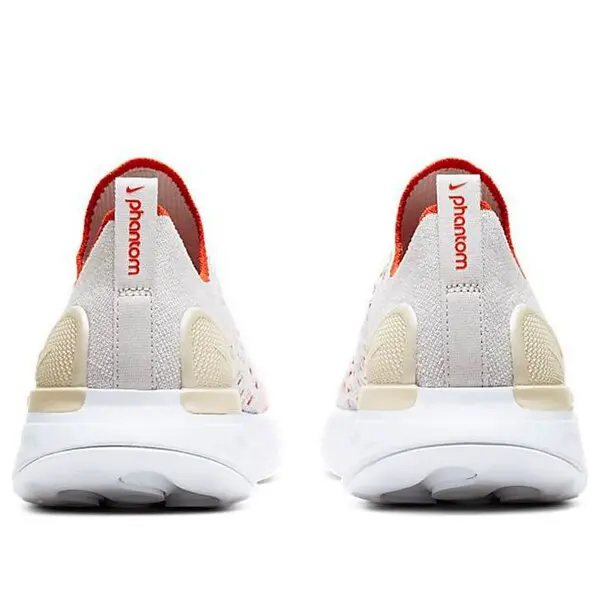 Nike React Phantom Run Flyknit 2 - White/red