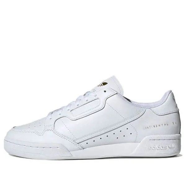 Adidas Continental 80 "gold Metallic" Sneakers - White