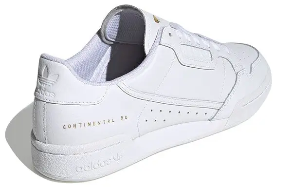 Adidas Continental 80 "gold Metallic" Sneakers - White