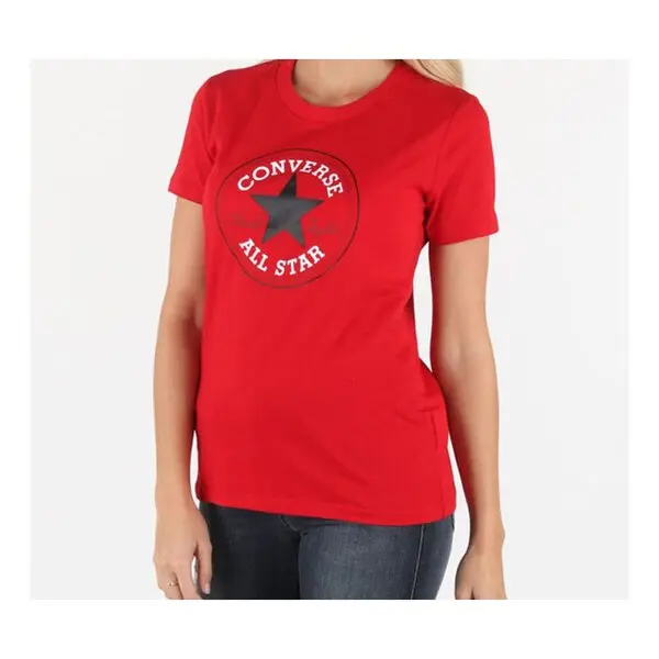 CONVERSE All Star Short Sleeve T-shirt - Red