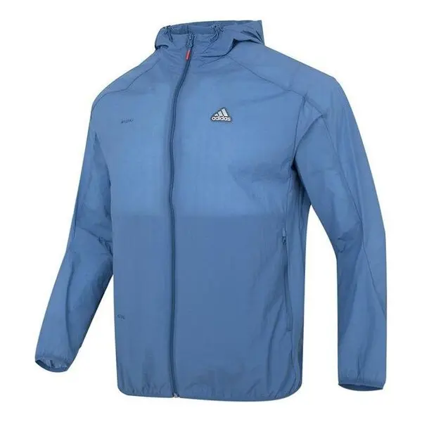 Adidas Tech Lightweight Hooded Jacket - Teal