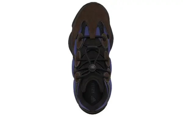 Adidas Originals Yeezy 500 High "tyrian" Sneakers - Brown/blue