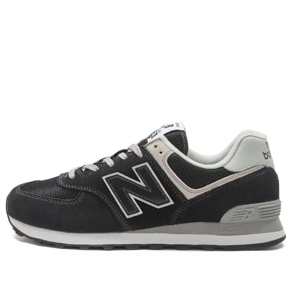 NEW BALANCE 574 Low Top Sneakers - Black/grey