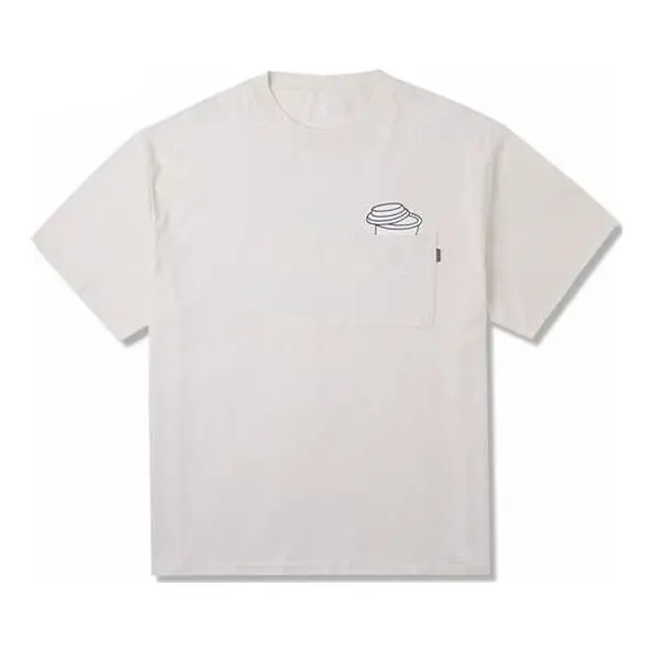CONVERSE Skateboard Pocket Tee - Beige