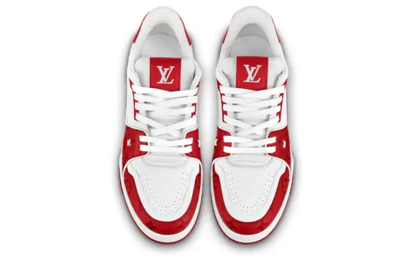 LOUIS VUITTON Trainers - White/red