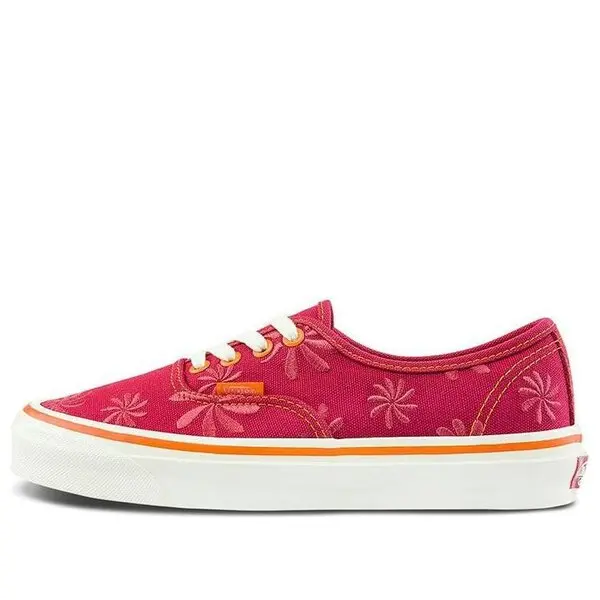 VANS Authentic Lx Embossed Floral Sneakers - Purplered