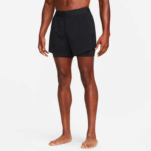 Nike Yoga Double Layer Sports Shorts - Multi-color