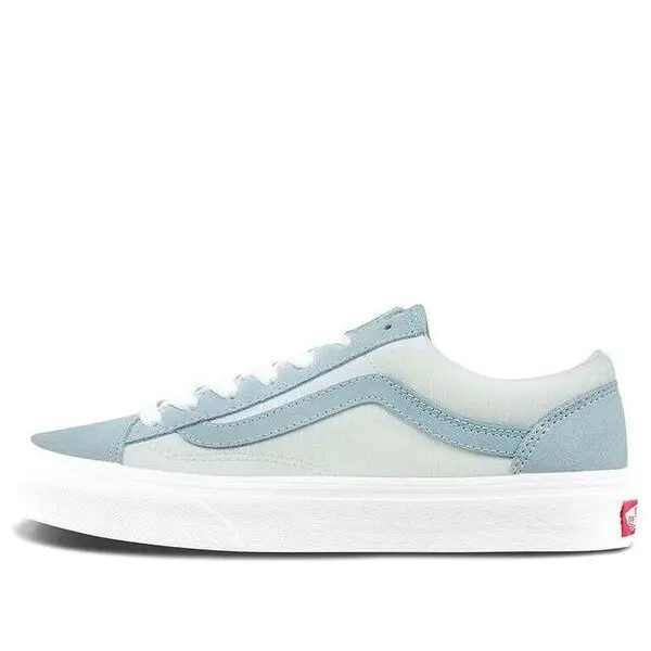 VANS Style 36 Splicing Contrasting Colors Low Tops Casual Skateboarding Shoes - Blue