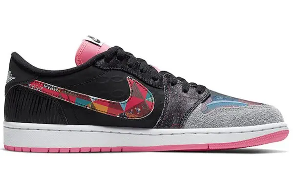JORDAN 1 Low Og Sneakers - Black/multi