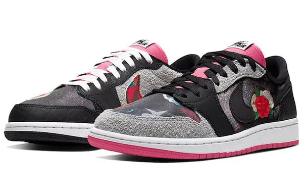 JORDAN 1 Low Og Sneakers - Black/multi
