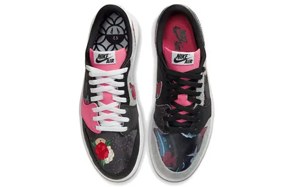 JORDAN 1 Low Og Sneakers - Black/multi