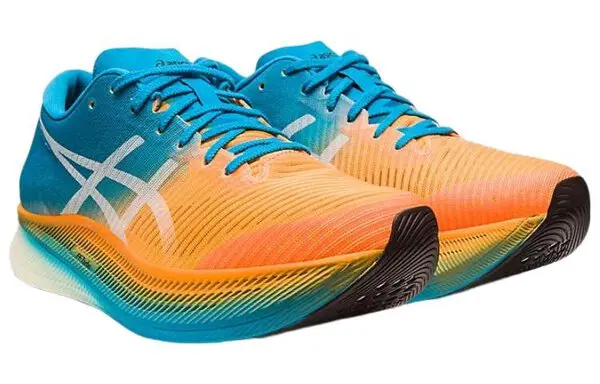 Asics Metaspeed Sky Athletic Low Top Sneakers - Blue/orange