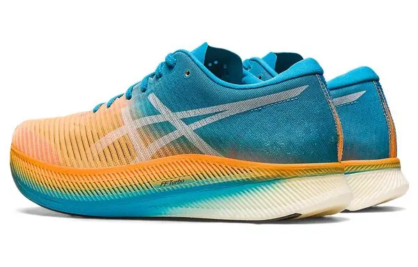 Asics Metaspeed Sky Athletic Low Top Sneakers - Blue/orange