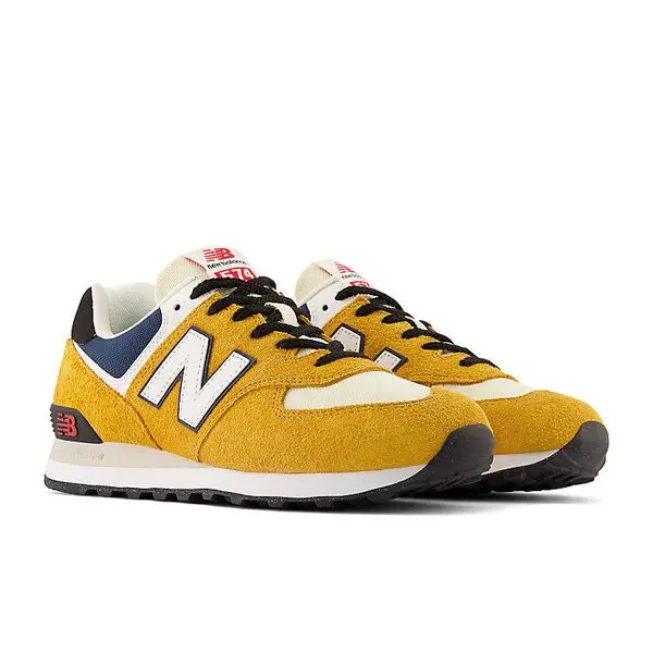 NEW BALANCE 574 Sneakers - Yellow/grey