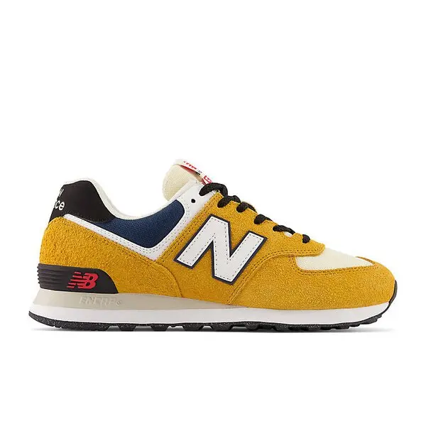 NEW BALANCE 574 Sneakers - Yellow/grey