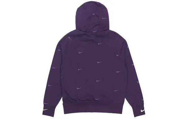 Nike Swoosh Pullover Hoodie - Purple