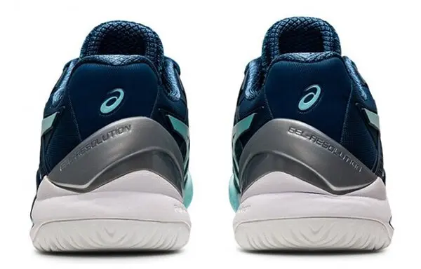 Asics Gel-resolution Athletic Tennis Shoes - Blue