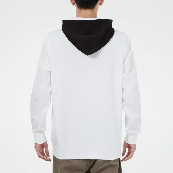 PUMA Clsx Colblock Hoodie - White/black