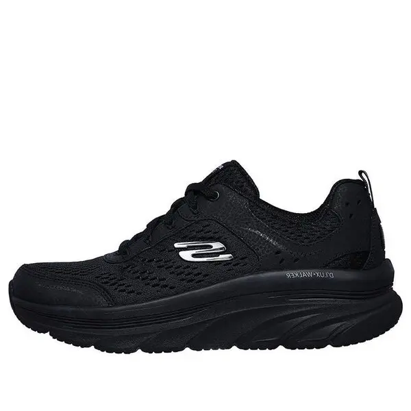 Sketchers Relaxed Fit Dlux Walker Low-top Sneakers - Black