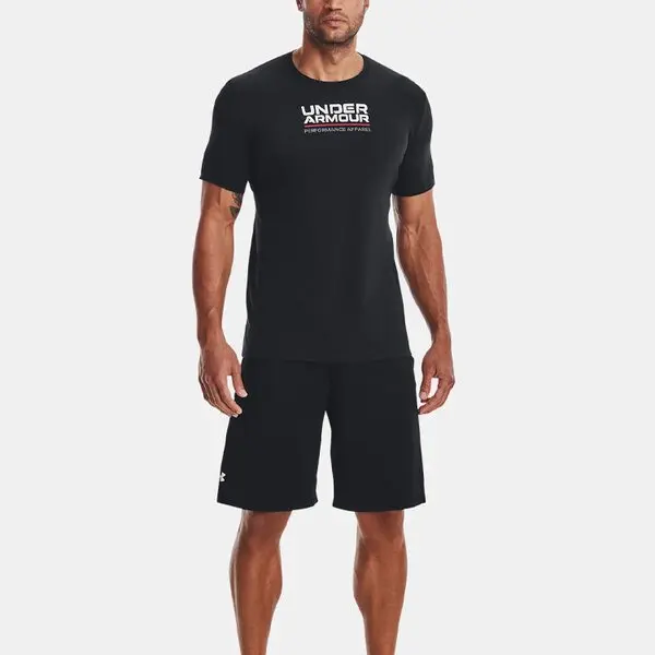 Under Armour Multicolor Box Logo T-shirt 'black