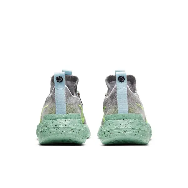 Nike Space Hippie 01 "healing Jade" Sneakers - Wolf Grey/volt/black