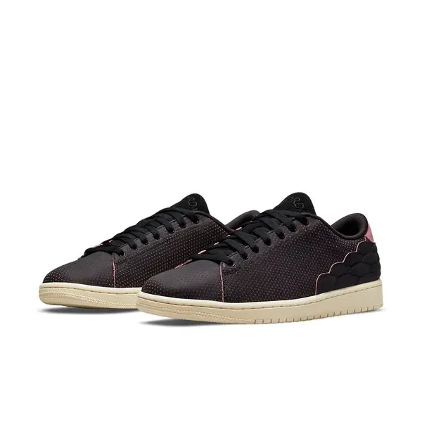 JORDAN 1 Centre Court Perforated Sneakers