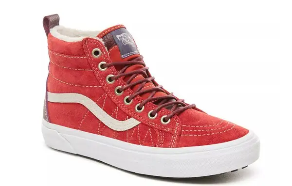 VANS Sk8-hi Mte 'hot Sauce' High Top Sneakers - Red