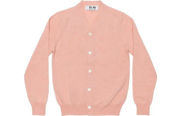 Play Comme Des Garcon Cardigan - Pink