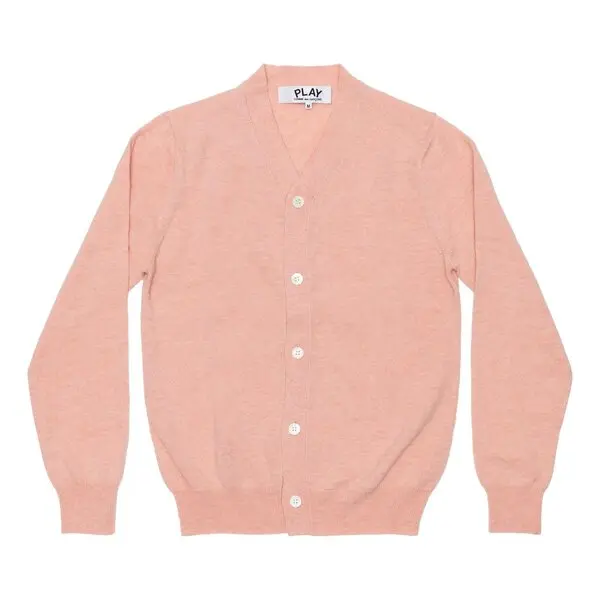Play Comme Des Garcon Cardigan - Pink