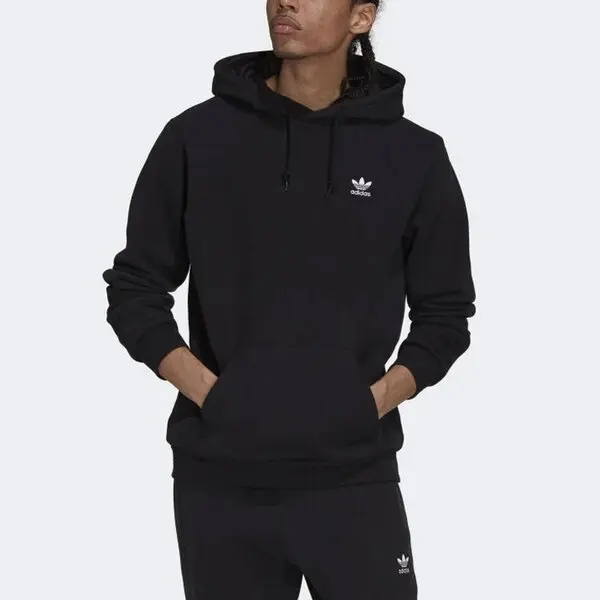 Adidas Essentials Solid Color Fleece Lined Hoodie - Default Color