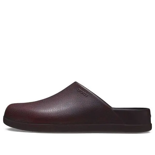 CROCS Dylan Burnished Clogs - Dark Cherry