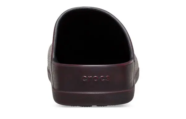 CROCS Dylan Burnished Clogs - Dark Cherry