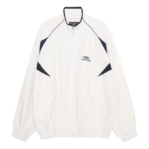 Balenciaga 3b Sports Icon Medium Fit Tracksuit Jacket