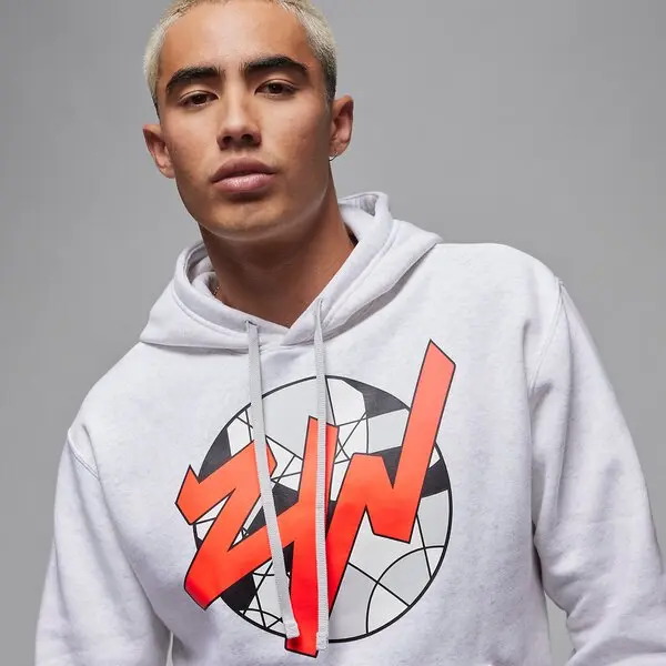 JORDAN Air Zion Fleece Pullover Hoodie