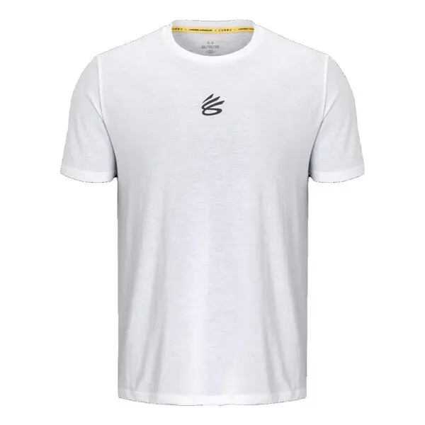 Under Armour Curry Logo T-shirt 'white