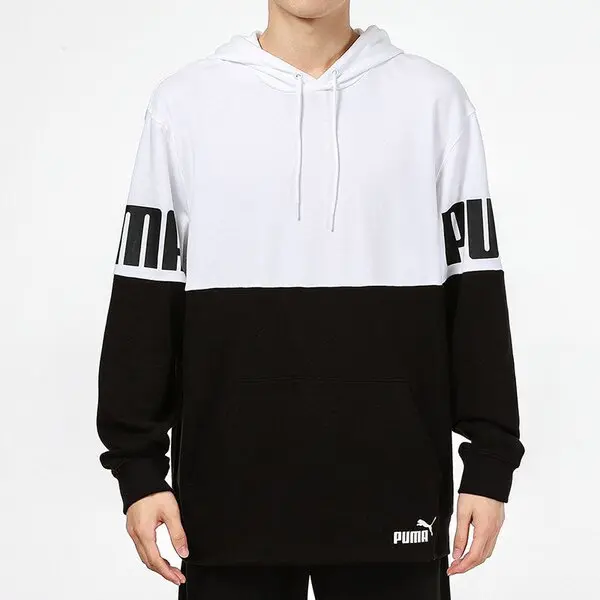 PUMA Colorblocked Logo Hoodie