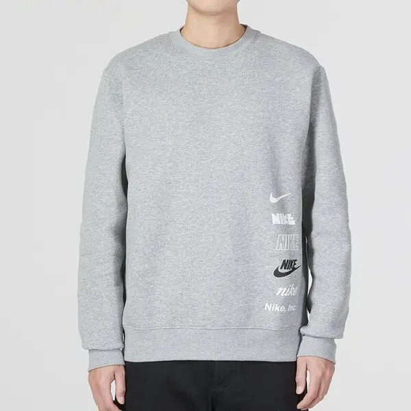 Nike Club Fleece+ Brushed-back Crew - Default Color