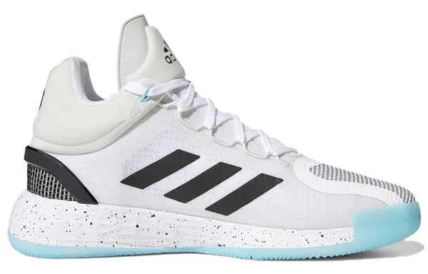 Adidas D Rose High Top Sneakers - White
