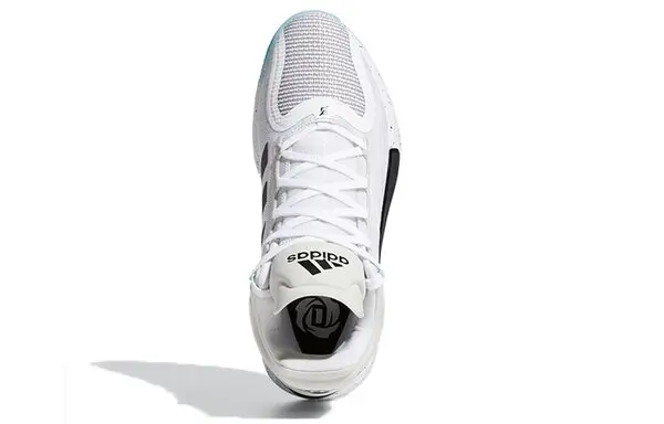 Adidas D Rose High Top Sneakers - White