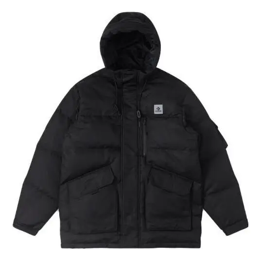 CONVERSE Premium Mid Down Jacket - Black