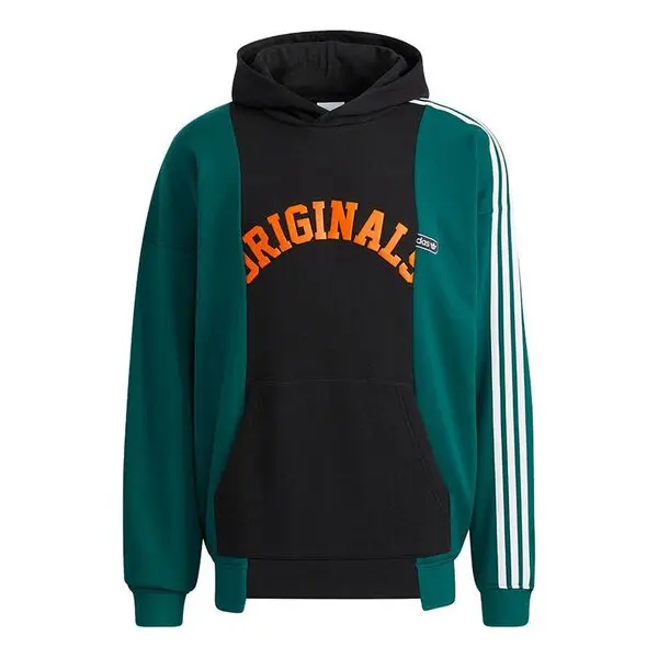 Adidas Originals Colorblock Printed Hoodie - Default Color