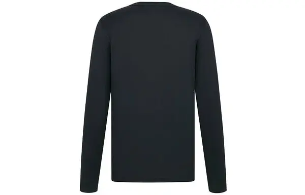 Dior Letter Print Round Neck Long Sleeve For Navy