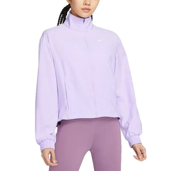 Nike Dri-fit One Jacket - Lilac Bloom/white