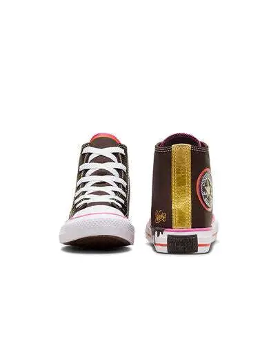 CONVERSE X Wonka Chuck Taylor All Star High Top Velvet - Brown