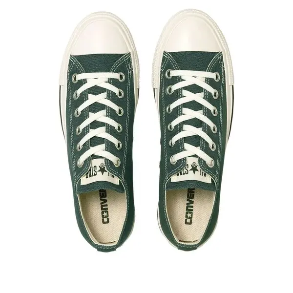 CONVERSE Chuck Taylor All Star Washed Canvas Low Top Sneakers - Forest Green
