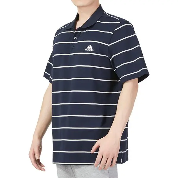 Adidas Fi Stripe Polo Shirt
