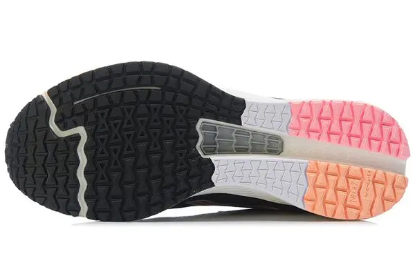 LI-NING Dark Horse 4 Athletic Sneakers - Black/neon Soft Orange