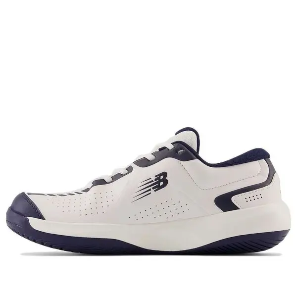 NEW BALANCE 696 V5 Low Top Athletic Sneakers - White/black