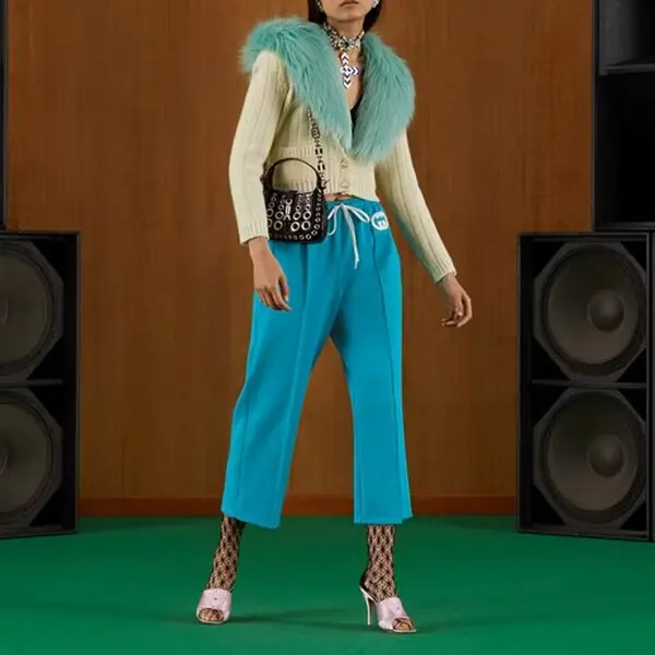 Gucci Neoprene Pants With Interlocking G