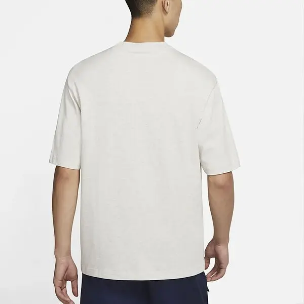 JORDAN Flight Essentials Logo Sports Short Sleeve /white - Creamy